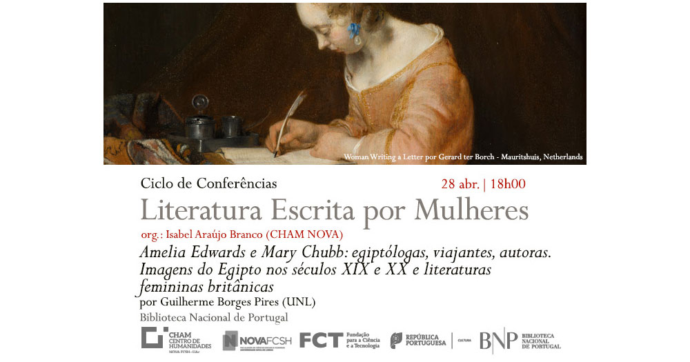 Ciclo Literatura Escrita por Mulheres | Amelia Edwards e Mary Chubb ...